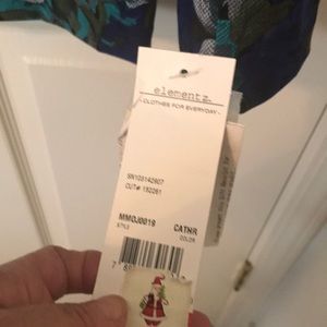 Element | Jackets & Coats | Elements Jacket In Grey Turquoise Pattern ...